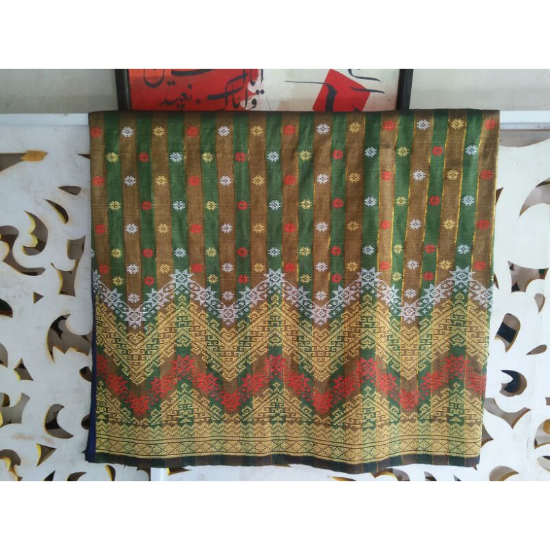 Jual kain tenun / songket tenun melayu khas RIAU ( tenun siak/bengkalis ...