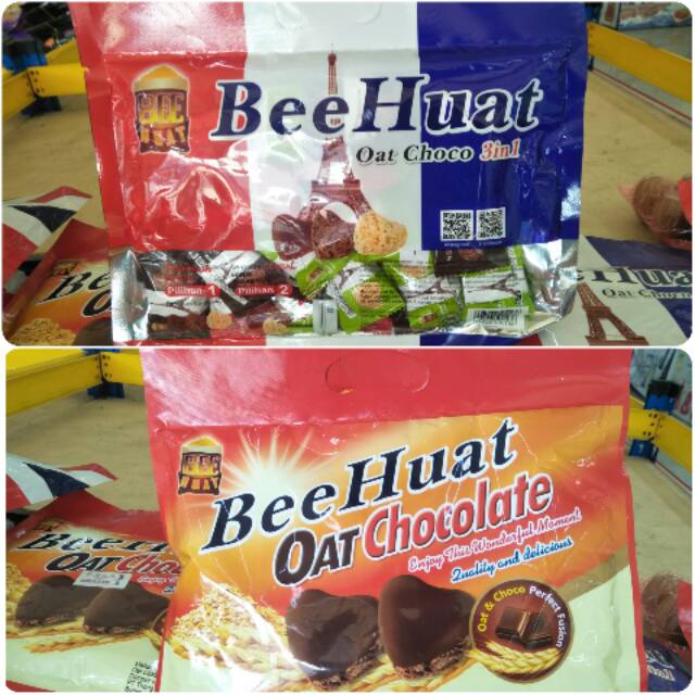Jual BEE HUAT Oat Choco 3in1 & Oat Chocolate | Shopee Indonesia