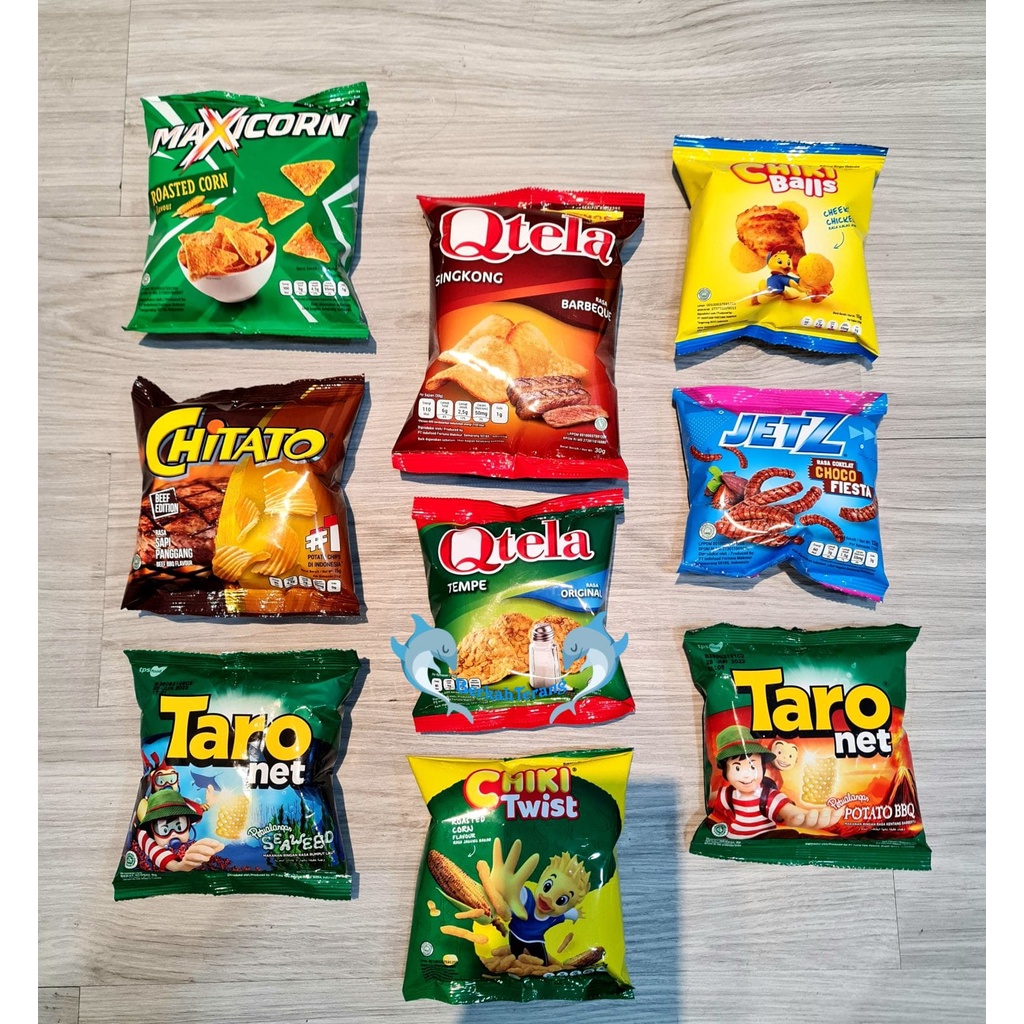 Jual Chitato, Jetz, Cheetos, Chiki Balls, Lays, Oops, Qtela, Taro ...