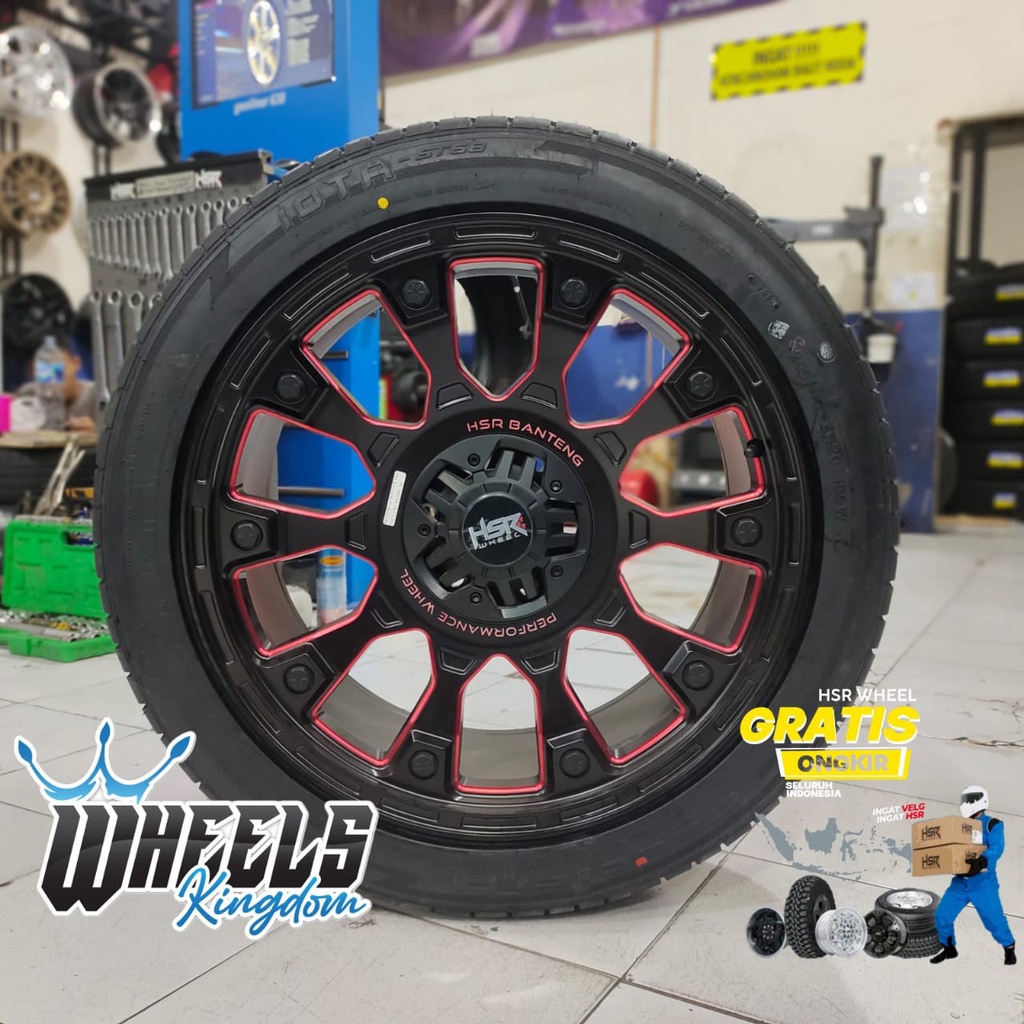 Jual Velg ring 20 paket ban accelera pnp velg pajero fortuner | Shopee Indonesia