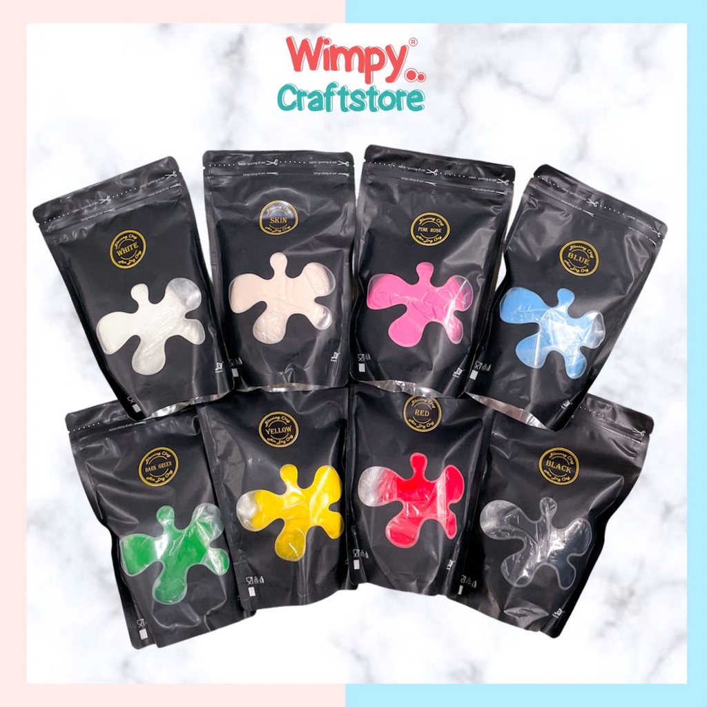 Jual Blessing Clay BASIC COLOR jual bahan clay craft bahan kerajinan ...