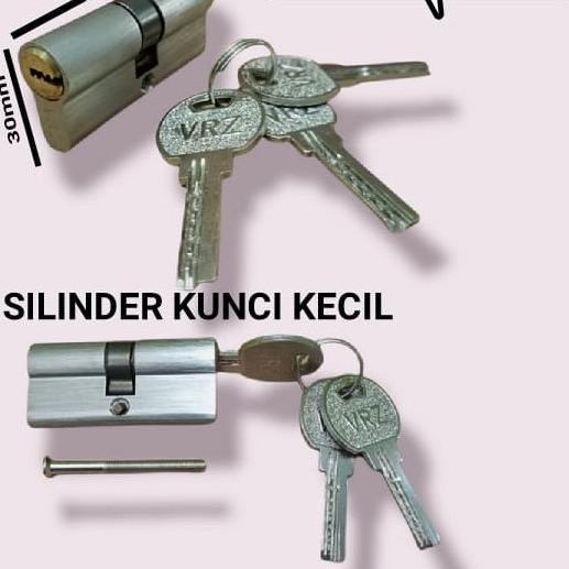 Jual Silinder kunci /Anak kunci pintu kecil dan tanggung UK 60mm x 30mm ...