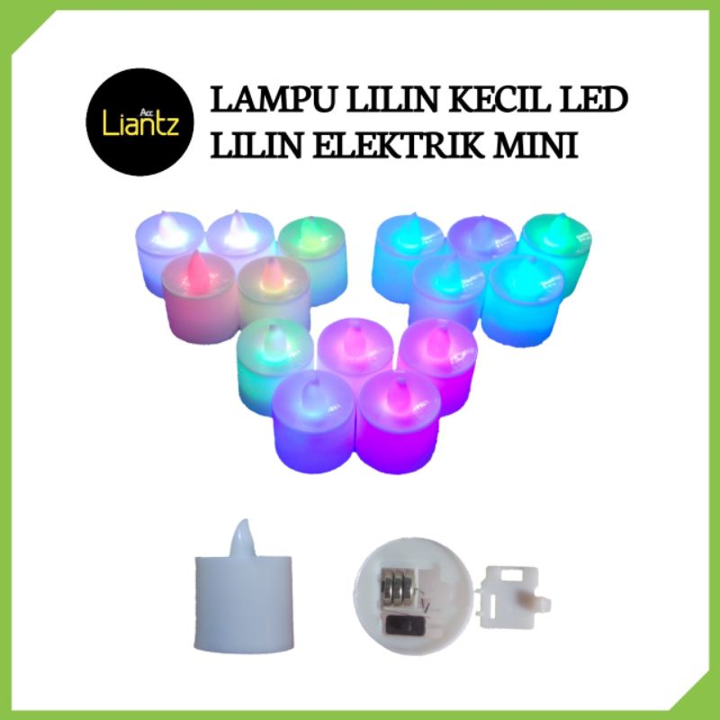 Jual Lampu Lilin Kecil LED Smokeless Candle Mini Baterai | Shopee Indonesia