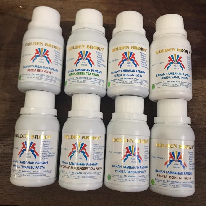 Jual Perasa dan Perisa Makanan Golden Brown/Pasta Perisa Makanan ...