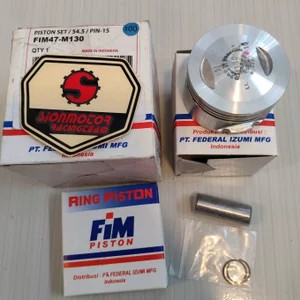 Jual Piston Set FIM Yamaha Mio XB Mio 1.00 54.5mm | Shopee Indonesia