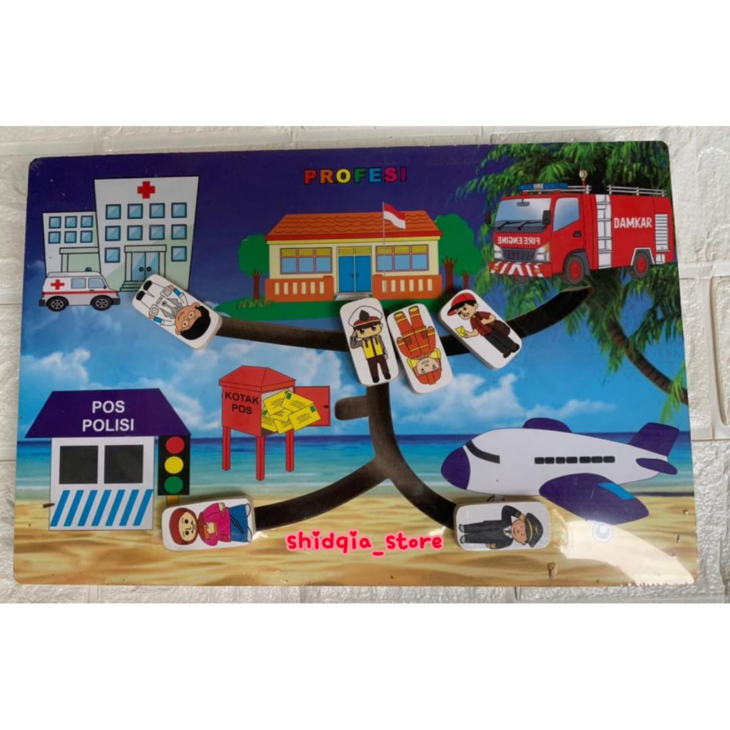 Jual Mainan Kayu edukasi anak / Alat peraga anak TK PAUD (APE) - Mainan ...