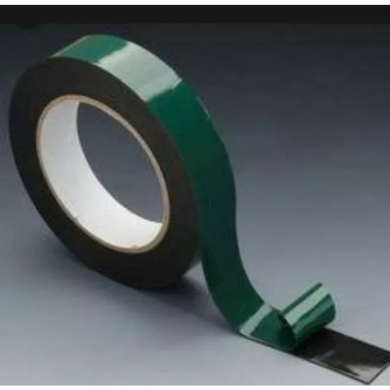 Jual double tip hijau/ double tape lem perekat hijau | Shopee Indonesia