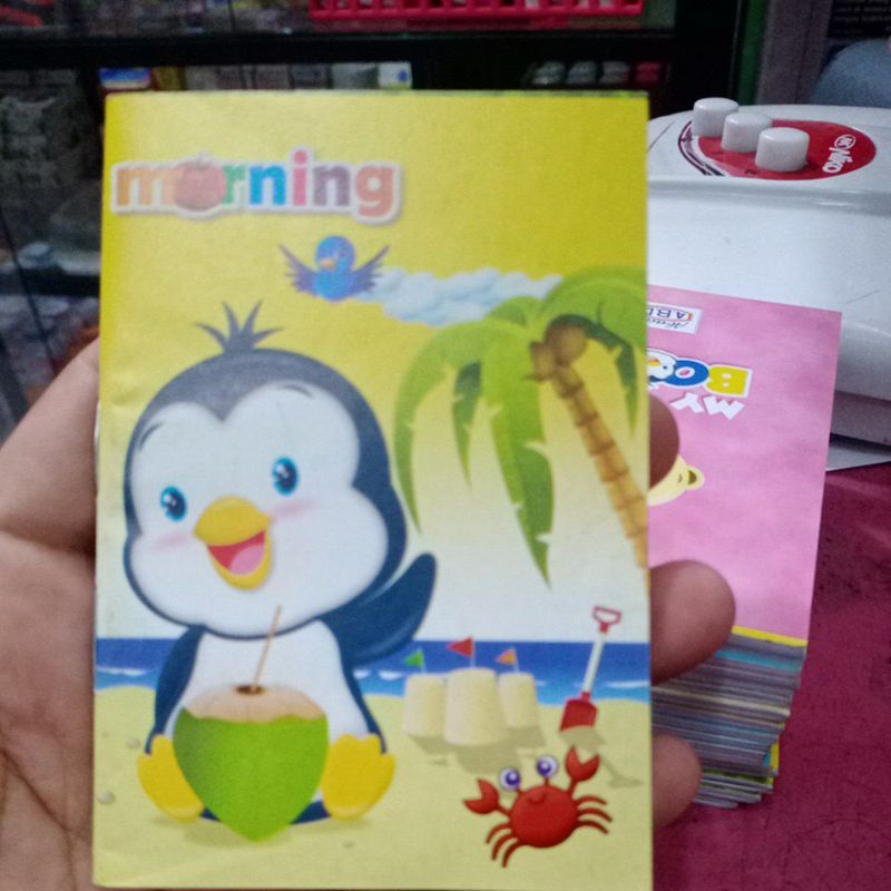 Jual Buku kecil my book panjang 10cmx lebar 7cm isi 20 lembar | Shopee ...