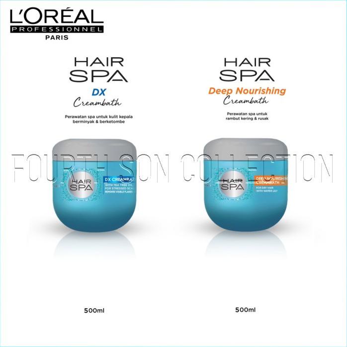 Jual LOREAL HAIR SPA CREAMBATH 500ML DX CREAMBATH - DEEP NOURISHING - HAIR SPA 500ML, DX ...