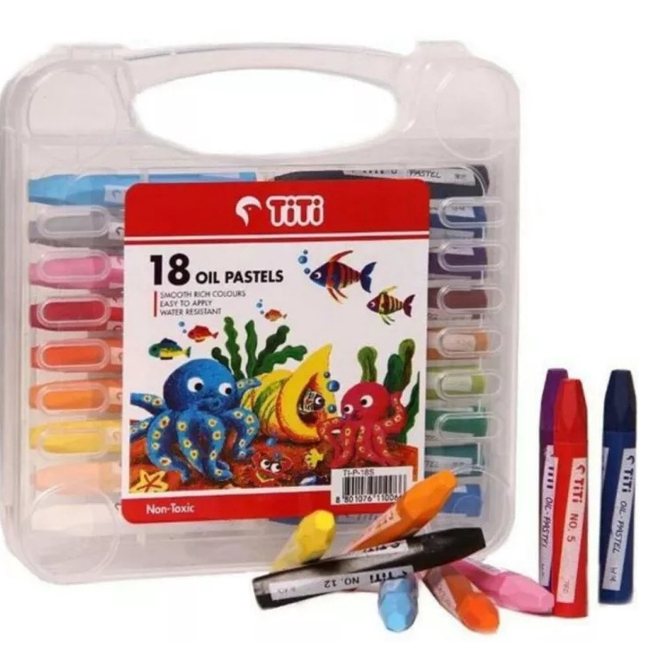 Jual KRAYON CRAYON TITI 18S WARNA | Shopee Indonesia