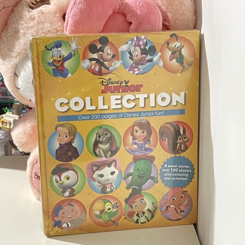 Jual Disney Junior Collection 4stories 100stickers and colouring Story ...