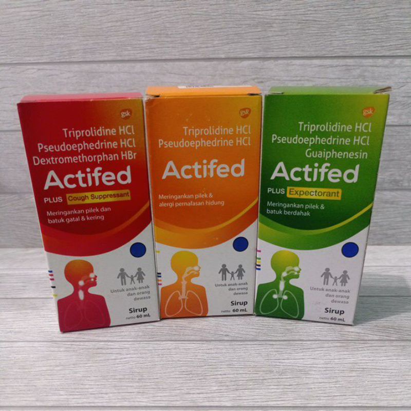 Jual Actifed Sirup 60ml | Shopee Indonesia