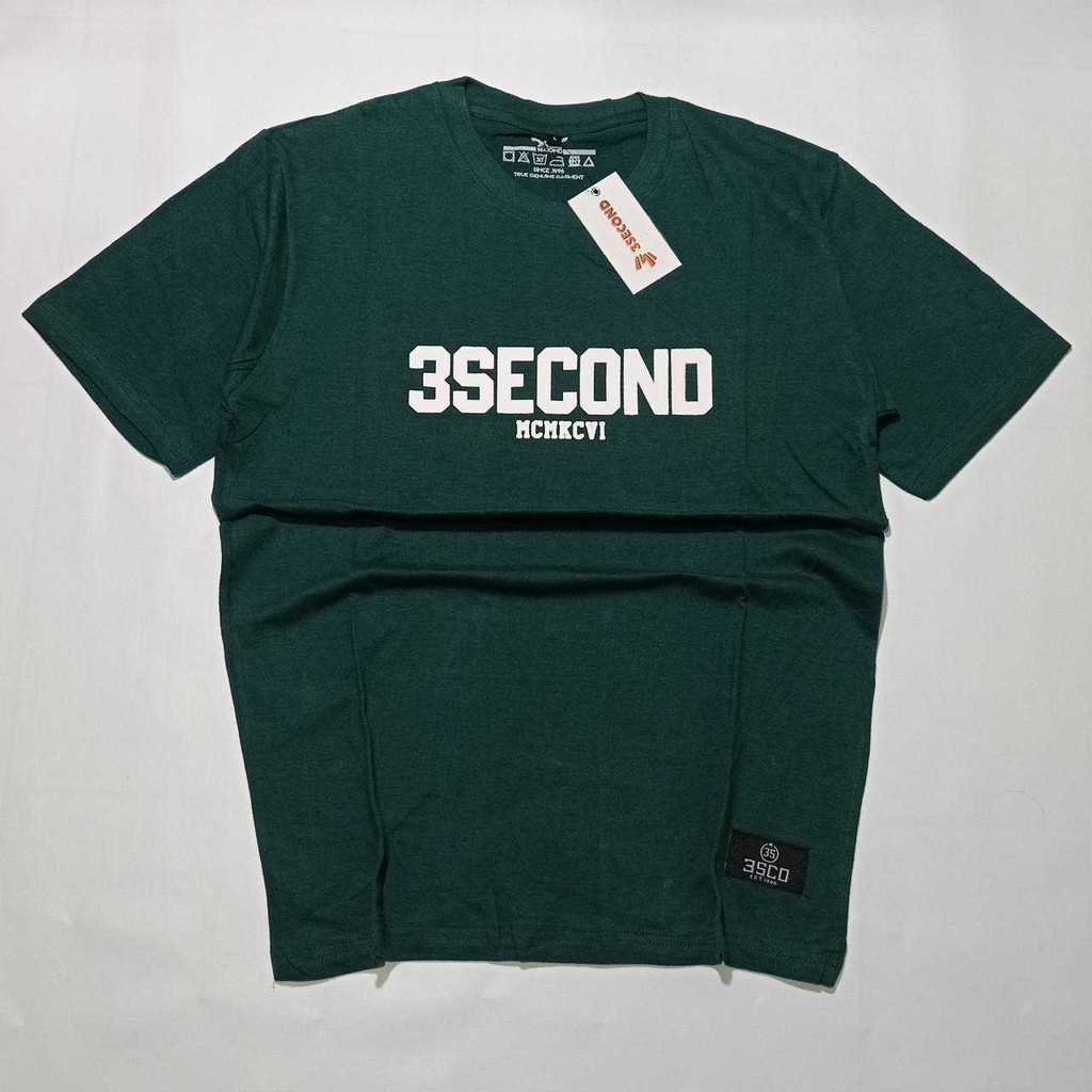 Jual KAOS 3SECOND / THREESECOND DISTRO PRIA COTTON COMBED 30S 7 ...