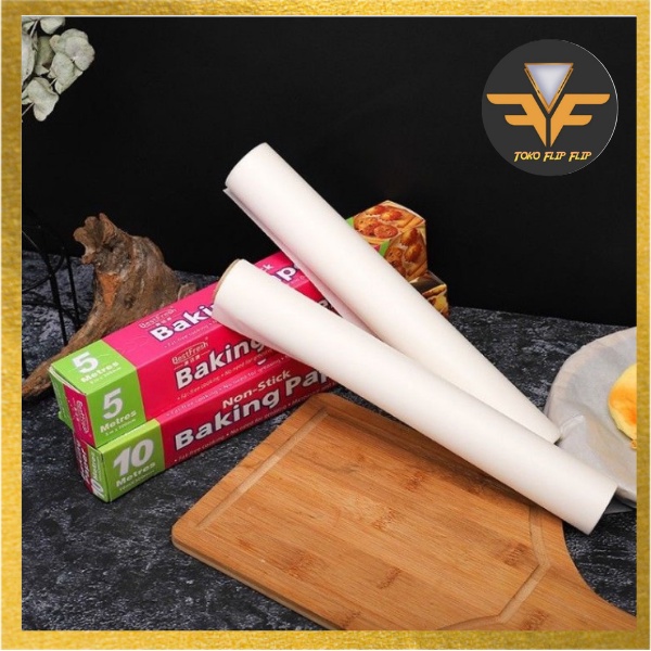 Jual Baking Paper Kertas Minyak/Kertas Roti Alas Roti Silicone Oil ...