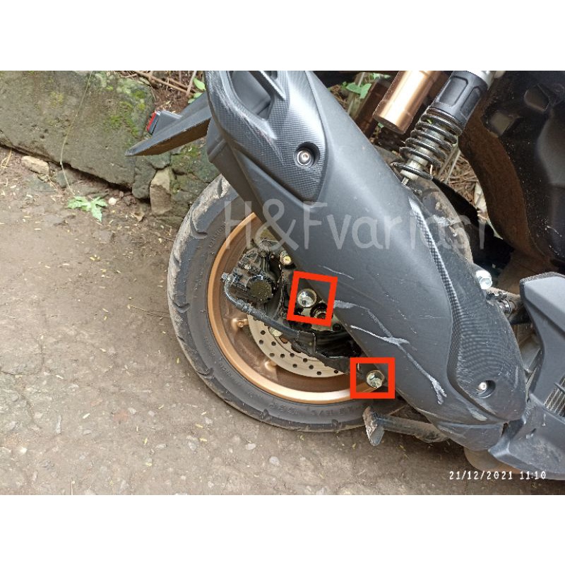 Jual Set Baut Dudukan Knalpot Bawah ke Arm Yamahan NMAX Probolt ...