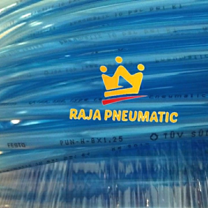 Jual SELANG ANGIN PNEUMATIC FESTO PU 8MM POLYURETHANE 8X1.25 METERAN ...