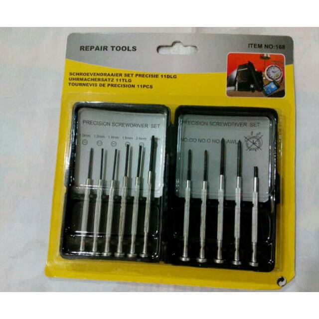 Jual obeng mini kecil untuk kacamata / laptop / jam / ponsel handphone ...