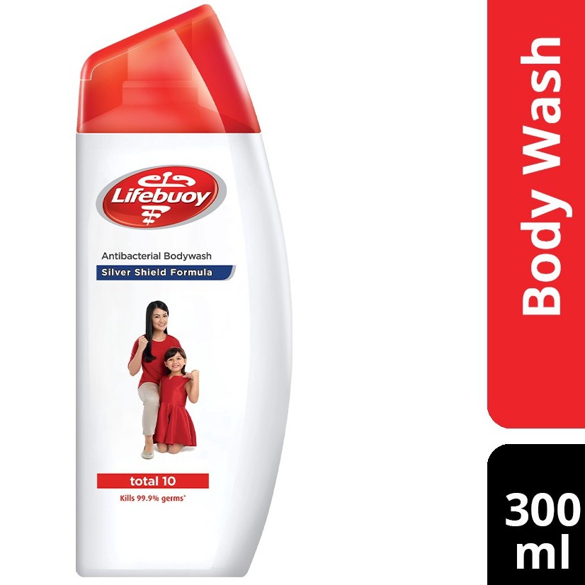 Jual Lifebuoy Body Wash Botol Total 10 / Sabun Mandi Cair Botol Merah ...