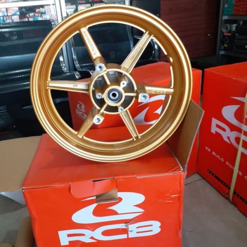 Jual velg rcb nmax (300vs350-13) gold | Shopee Indonesia