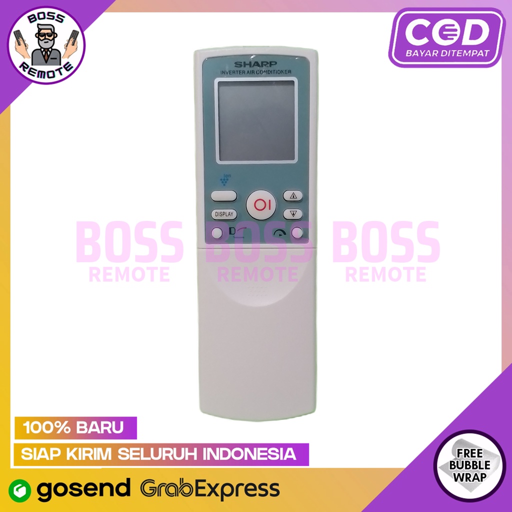 Jual REMOTE AC SHARP PLASMACLUSTER | Shopee Indonesia