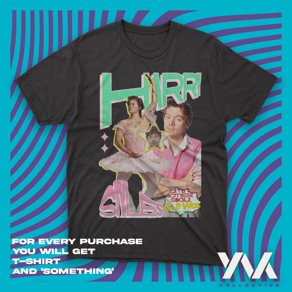 Jual HARRY STYLES | Kaos Artist Merchandise One Direction | Shopee ...