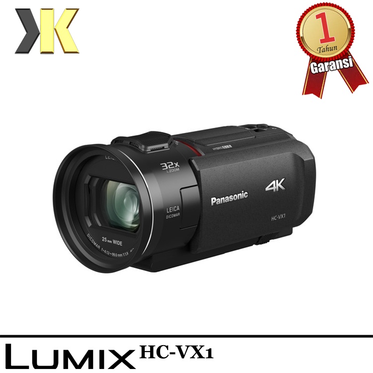 Jual Panasonic HC-VX1 4K HD Camcorder Garansi Resmi 1 Tahun | Shopee ...