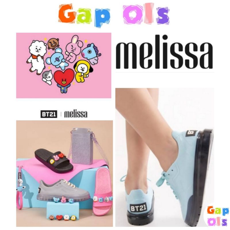 Jual MELISSA CLASSIC SNEAKER BT21 Sepatu Jelly Melissa Bt21 | Shopee ...