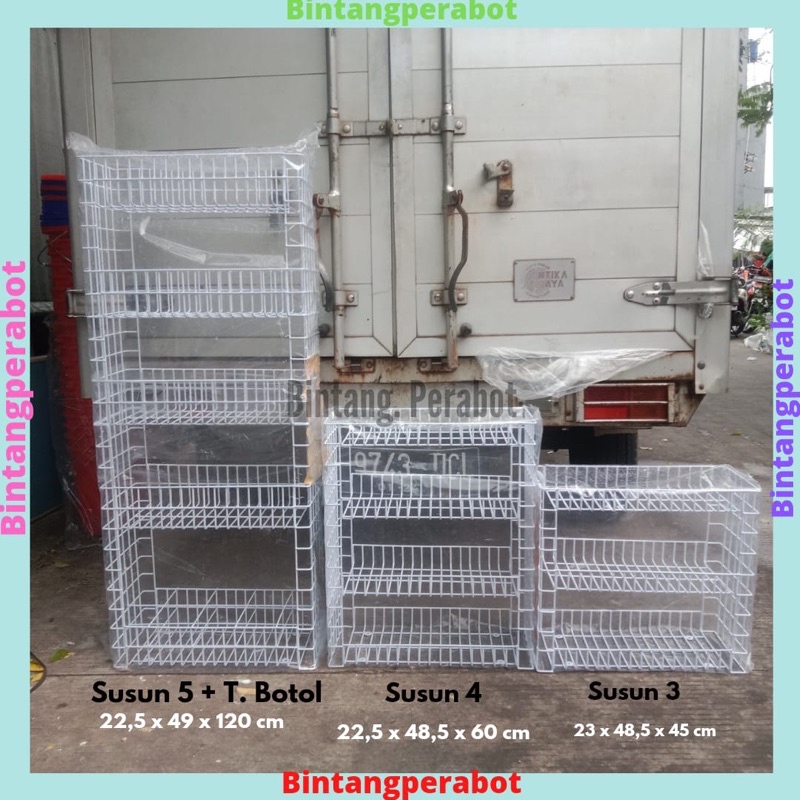 Jual Modelline Rak Susun Serbaguna / Rak Kitchen Set / Rak Ciki / Rak ...