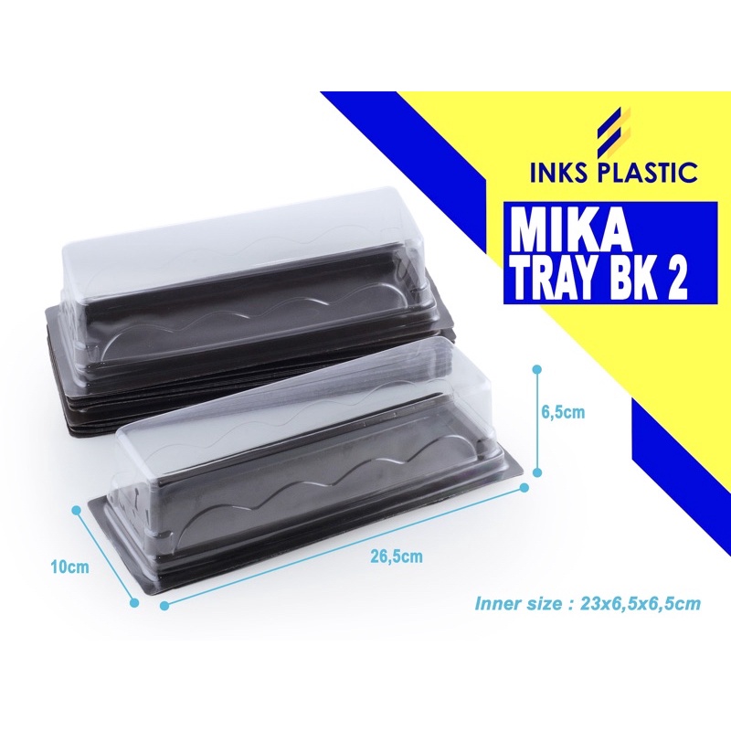 Jual Mika tray BK 2 ( 50 pcs ) | Shopee Indonesia