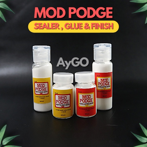 Jual MOD PODGE VARNISH / SEALER / GLUE / FINISHING GLOSSY MATTE ...
