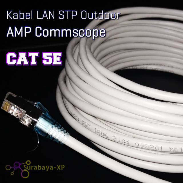 Jual Kabel LAN 70M UTP STP AMP COMMSCOPE 70Meter 70 M 70 Meter Outdoor ...