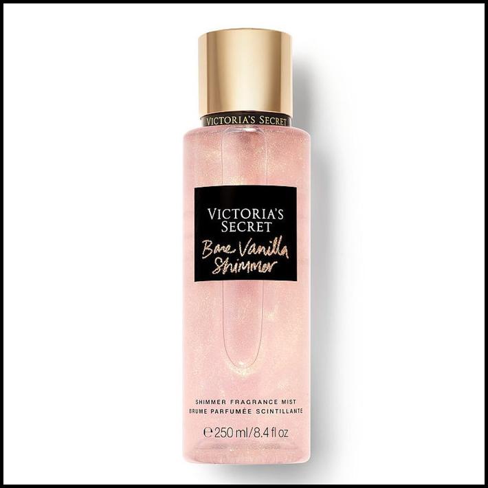 Jual Victoria Secret Bare Vanilla Shimmer Fragrance Mist 250 Ml Original | Shopee Indonesia