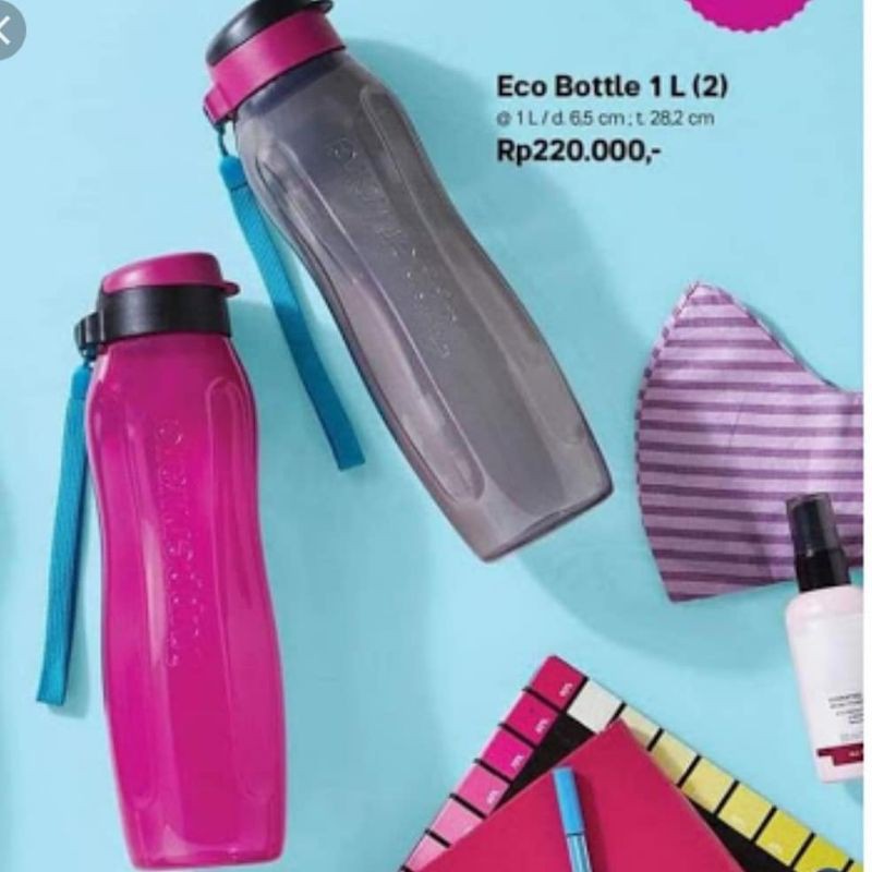 Jual Eco 1 Liter Tupperware Free Gift | Shopee Indonesia