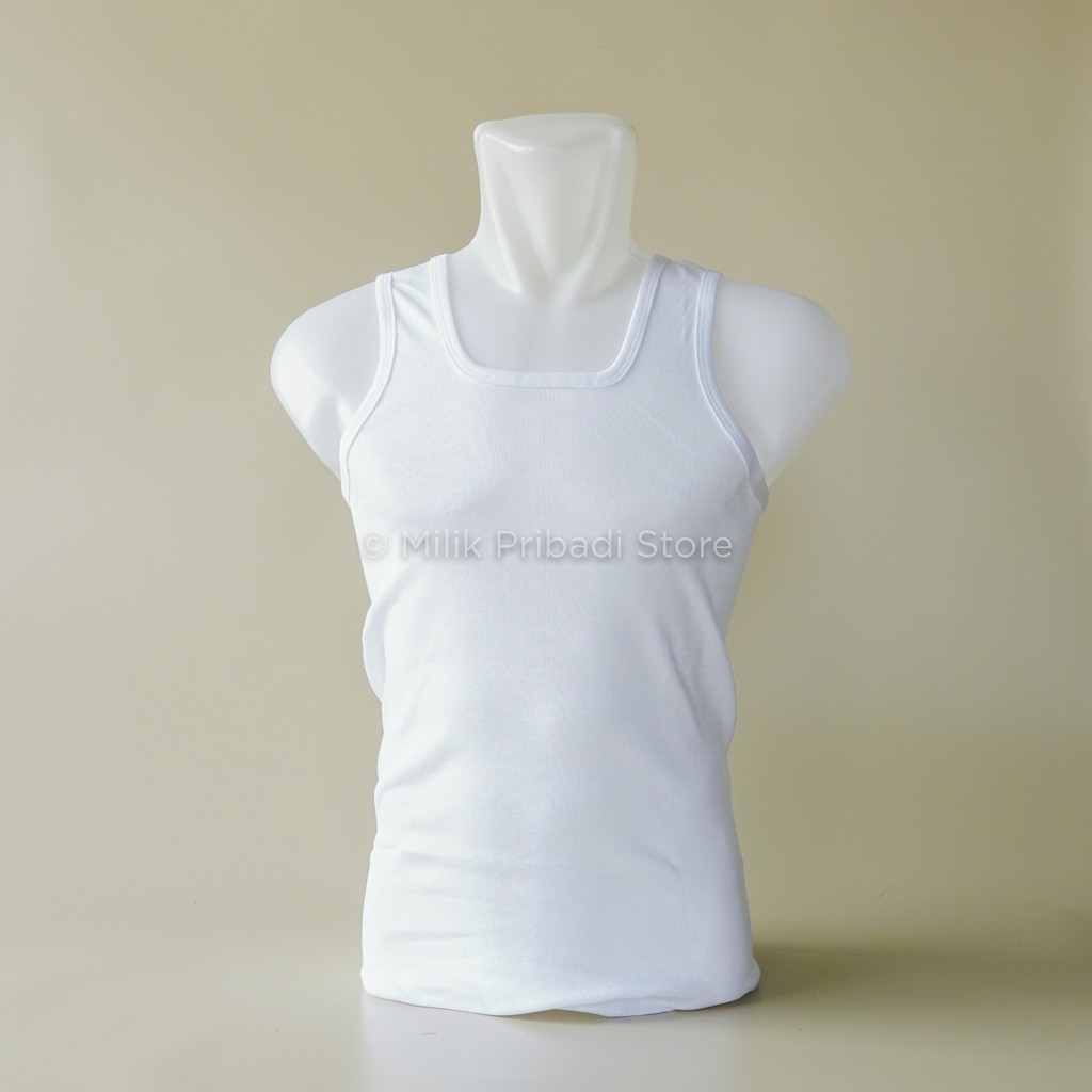 Jual KAOS SINGLET PRIA MASTERMAN PUTIH | ISI 1 | PRODUKSI ASLI ...