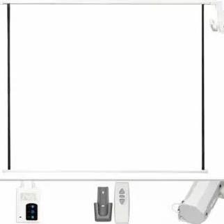 Jual Screen Projektor Motorized Pakai Remote 150" 4:3 ( 3Mtr 2,3Mtr ...