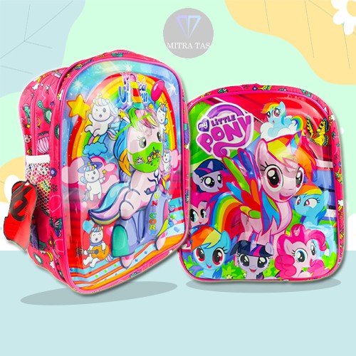 Jual (3D - Sedang) Tas Sekolah TK - SD Anak Perempuan 3D dengan Lampu ...