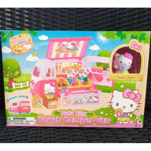 Jual ORIGINAL Hello Kitty Snack Camper Van | Shopee Indonesia