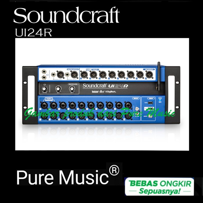 Jual Produk Terbaru Soundcraft Ui24R 24 Channel Digital Mixer Ui 24 R ...