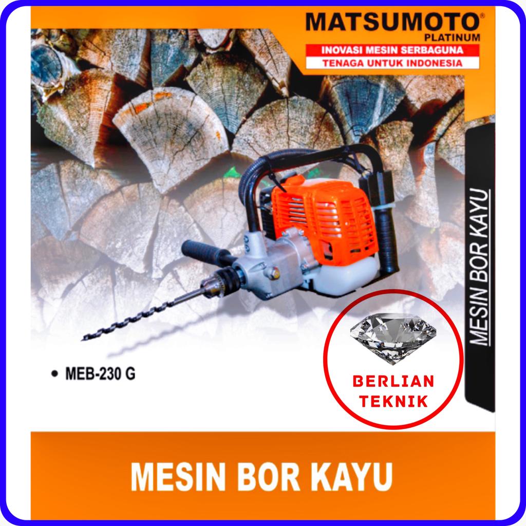 Jual Mesin Alat Bor Pohon Trimmer Tree Drill Matsumoto MED 230 G ...