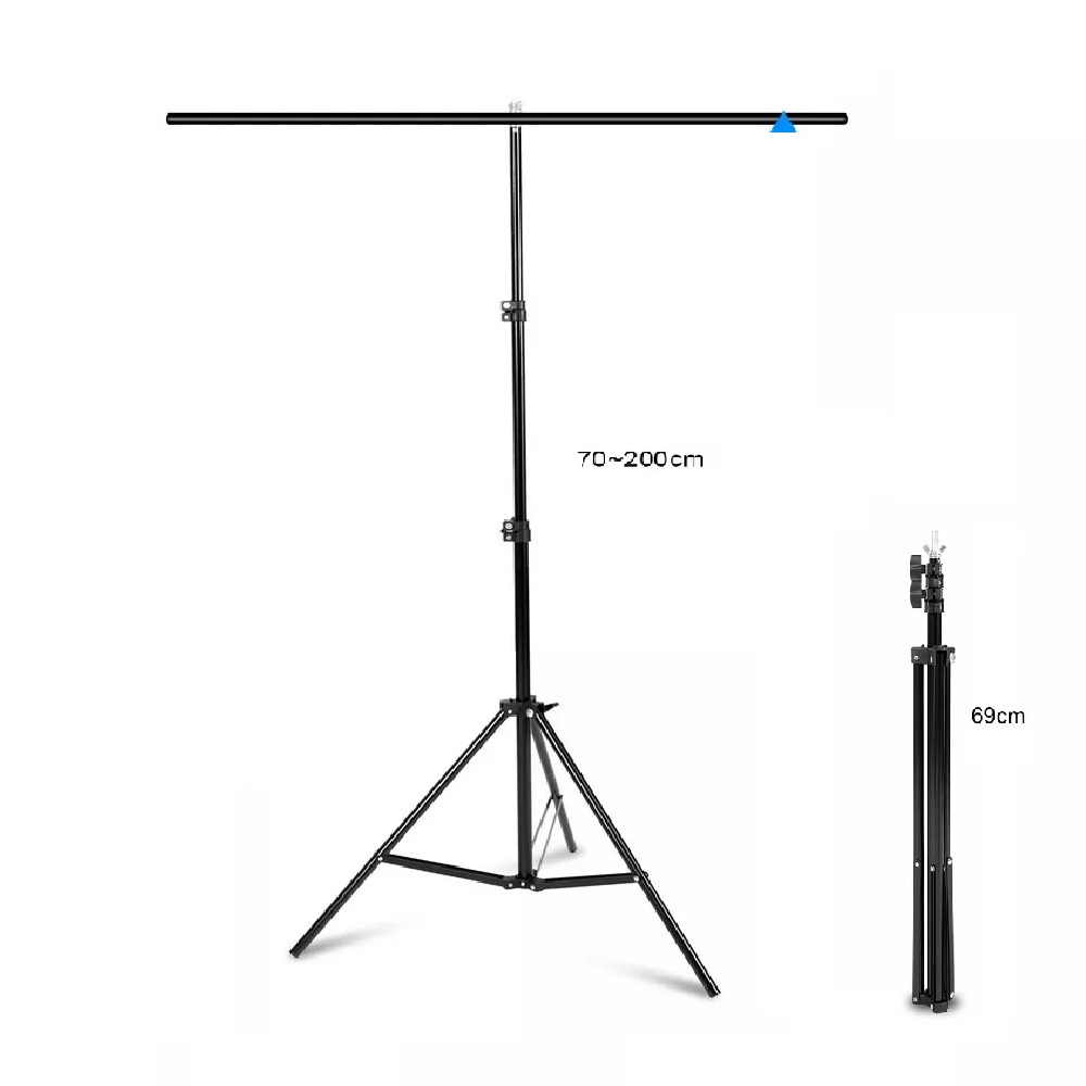 Jual IMPODIO Paket Lengkap T-shape stand 150x200cm dan Background warna ...