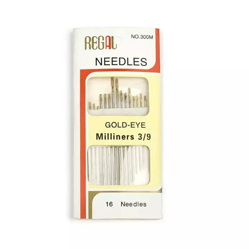 Jual Gold Sewing Needle Large Eye Jarum Jahit Lubang Besar | Shopee ...