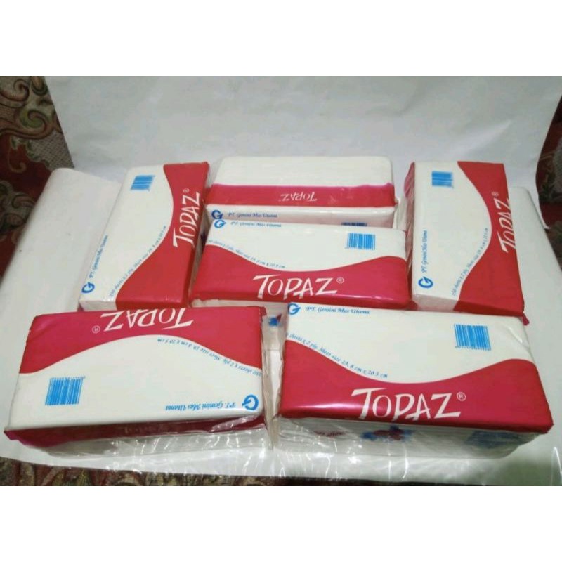 Jual TISSUE TOPAZ 250 SHEET 2 PLY | Shopee Indonesia