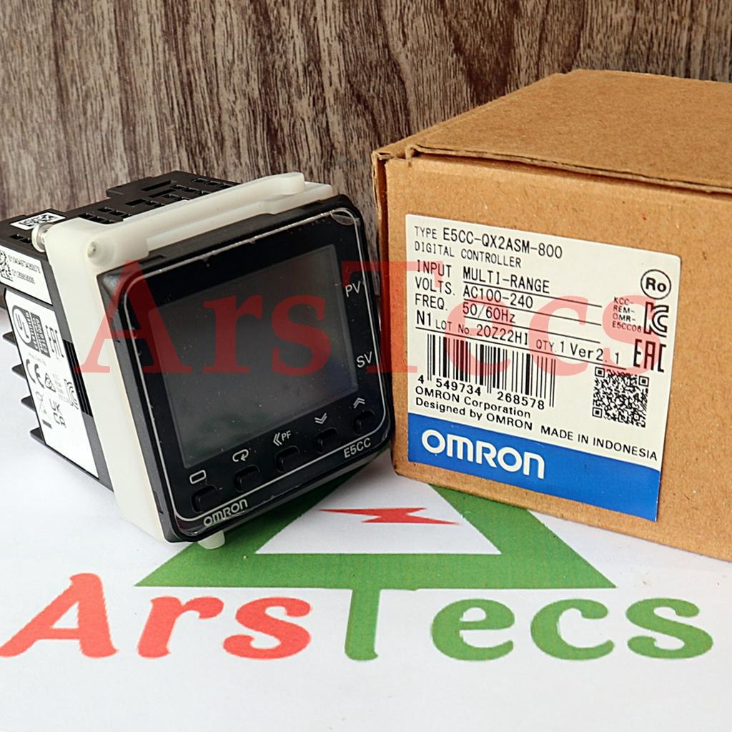 Jual Temperature controller Omron E5CC-QX2ASM-800 Original | Shopee ...