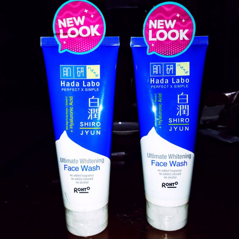 Jual Hada Labo Shirojyun Ultimate Whitening Face Wash 100 / 50 gr Sabun ...