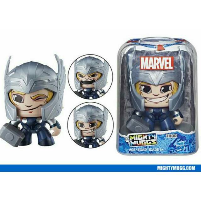 Jual Hasbro Mighty Muggs Avengers Almighty Thor Figure | Shopee Indonesia
