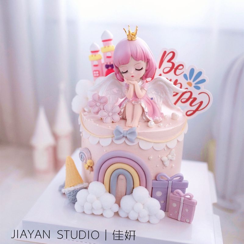Jual Topper cake model Peri bersayap angel princess | Shopee Indonesia