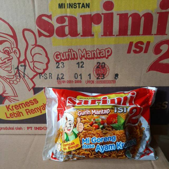 Jual Sarimi isi 2 Goreng Rasa Ayam Kremes isi 24 pcs / KARTON | Shopee ...