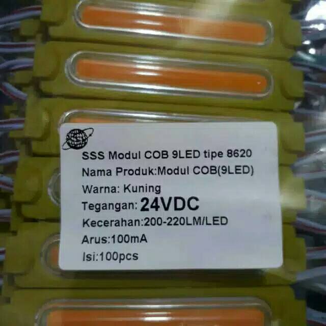 Jual Lampu LED MODUL COB 9 TITIK 24V TIPE 8620 | Shopee Indonesia