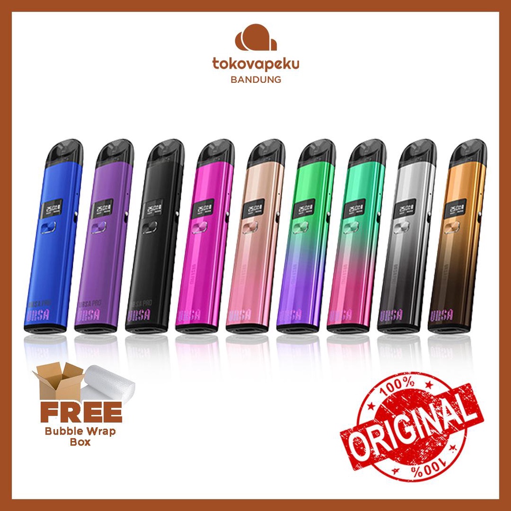 Jual URSA NANO PRO POD KIT 25W POD URSA NANO 900MAH ORIGINAL by ...