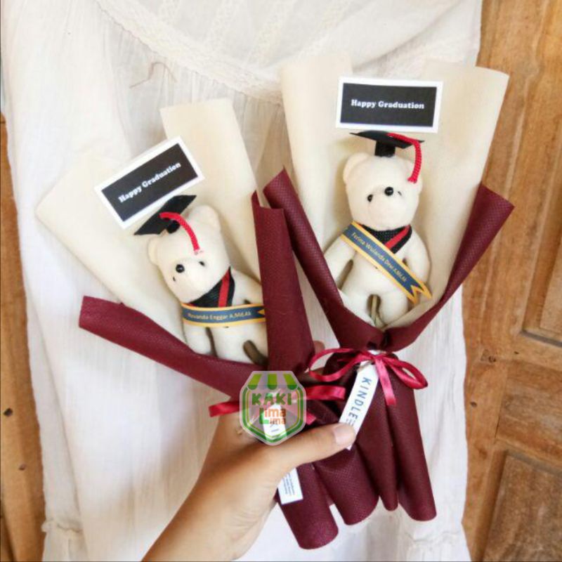 Jual Buket boneka wisuda - buket wisuda - hadiah wisuda | Shopee Indonesia